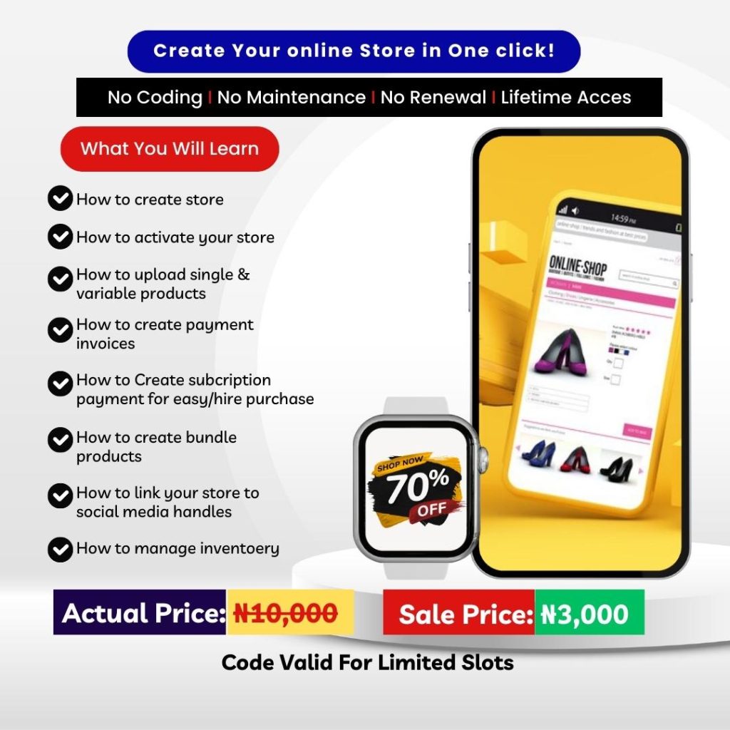 How to Create Free Online Store – GEA